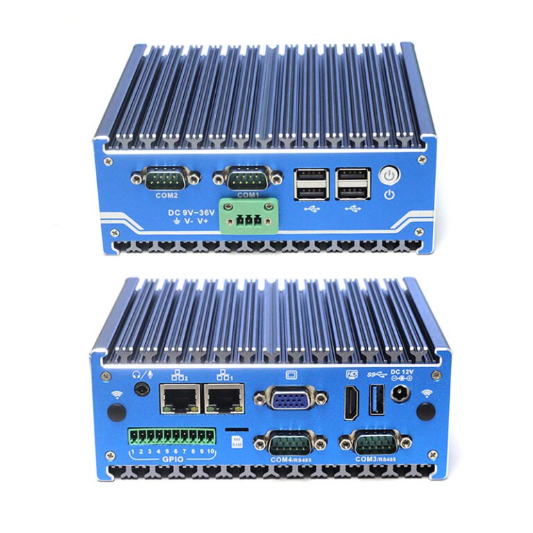J1900 5xUSB 4xCOM 1xVGA 1xHDMI 2xLAN TPM GPIO BOX PC Industrial MINI PC ...