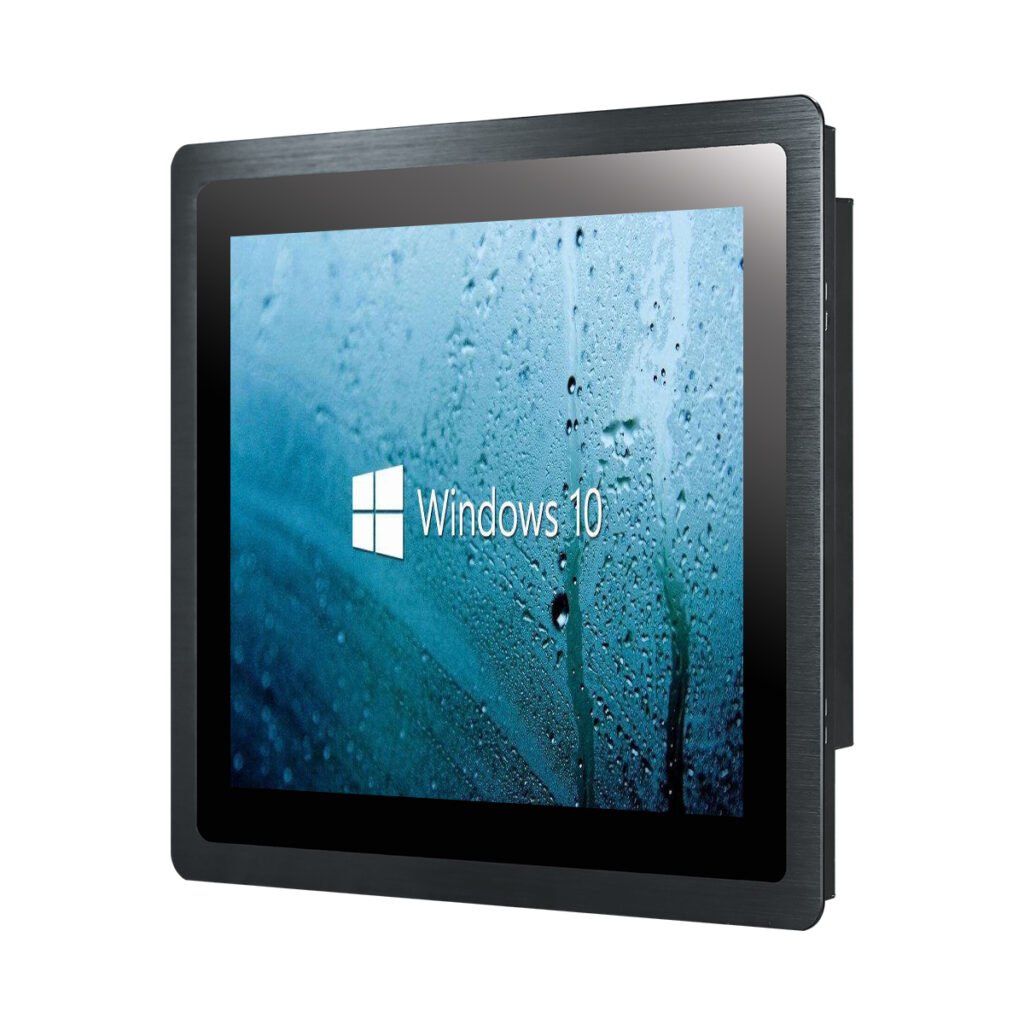 10.4" Industrial Touch Panel PC 3mm Bezel J1900 2G+32G VESA / Embedded ...